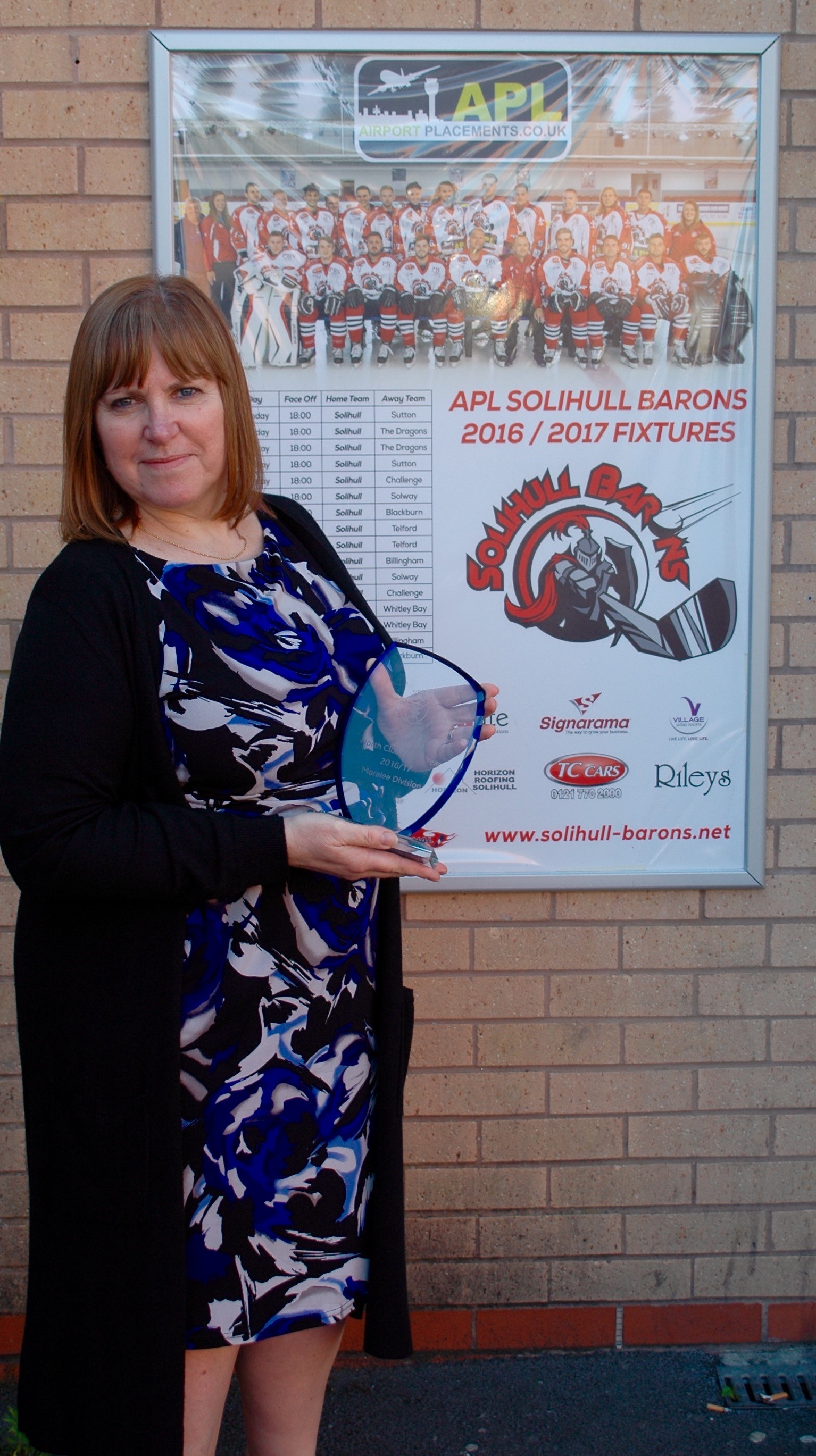 The people who make your Barons work : Denise Crowe – Solihull Barons ...