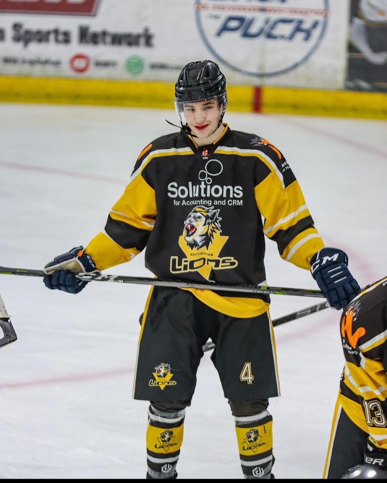 Jacob Race makes Barons move – Solihull Barons Ice Hockey