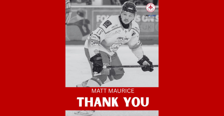 Thank you Matt Maurice – Solihull Barons Ice Hockey